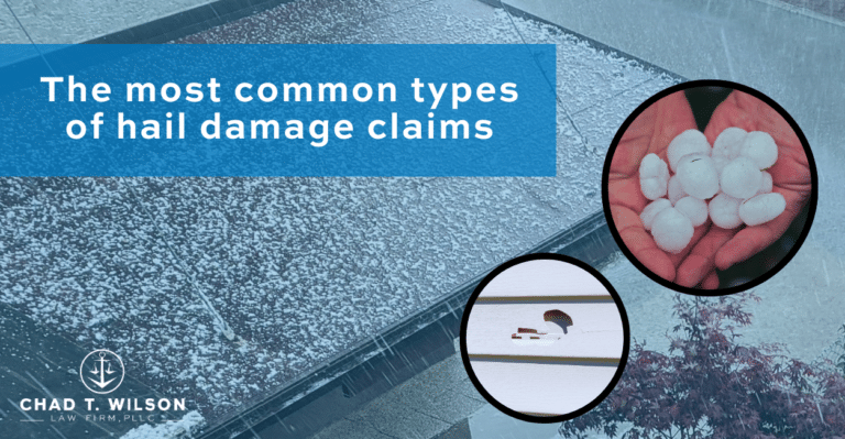 Types Of Hail Damage Insurance Claims